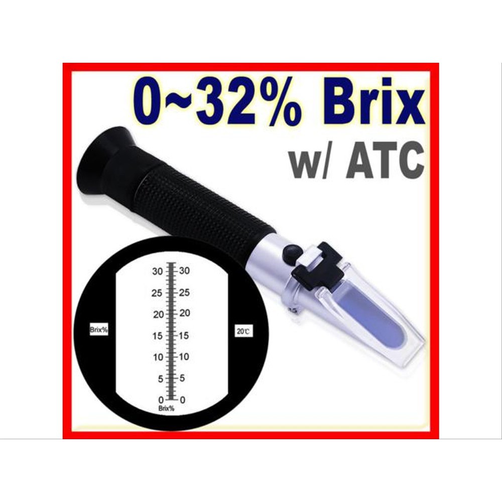 Jual Refractometer Brix 0-32% - Ukur kadar gula - Refraktometer Manis ...