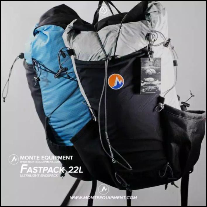 Jual Terlaris Tas Backpack Ultralight Monte Fastpack 22 Evo Termurah ...