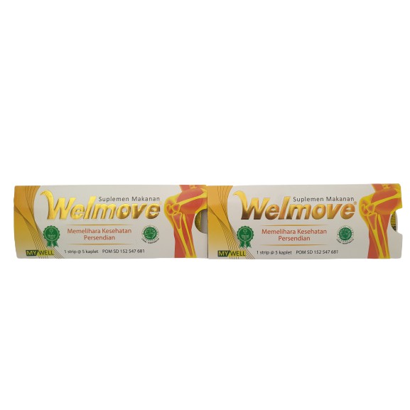 Jual WELMOVE SUPLEMENT PERSENDIAN BLISTER ISI 5 TABLET | Shopee Indonesia