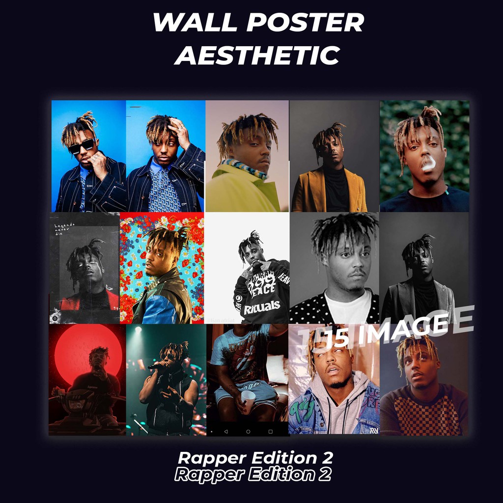 Jual (15 Pcs) POSTER RAPPER AESTHETIC WALLPAPER RAPPER EDITION JUICE ...