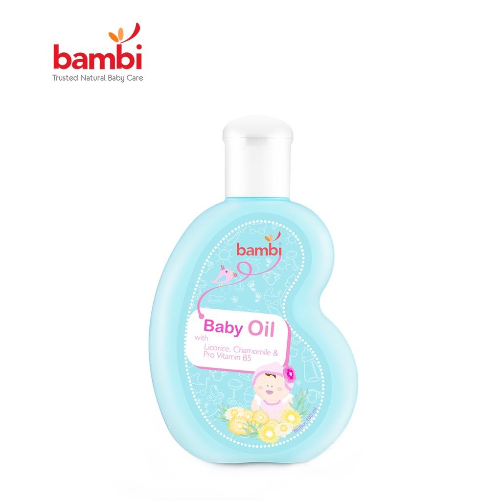 Jual Bambi Baby Oil - 100mL | Shopee Indonesia