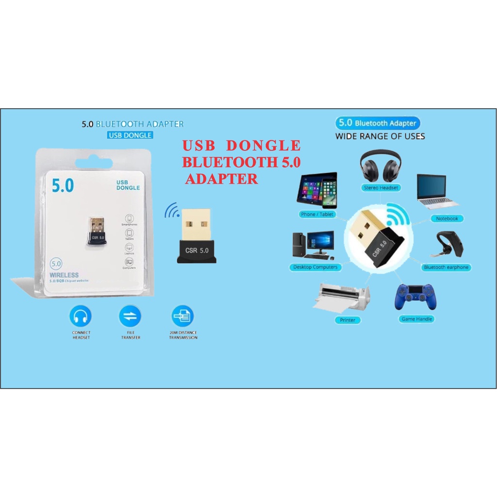 Jual USB Dongle Bluetooth 5.0 Adapter | Shopee Indonesia