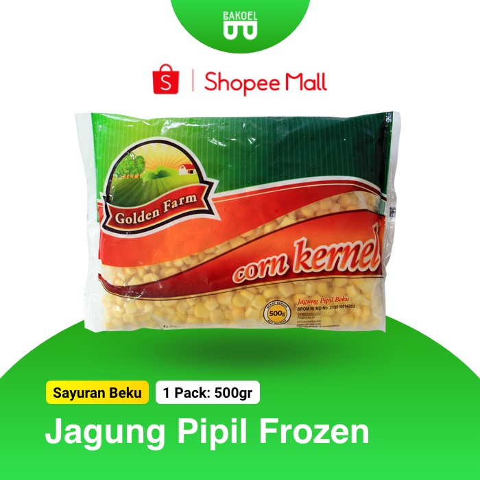 Jual Golden Farm Corn Kernel 500 gr / Jagung Pipil Frozen | Shopee ...