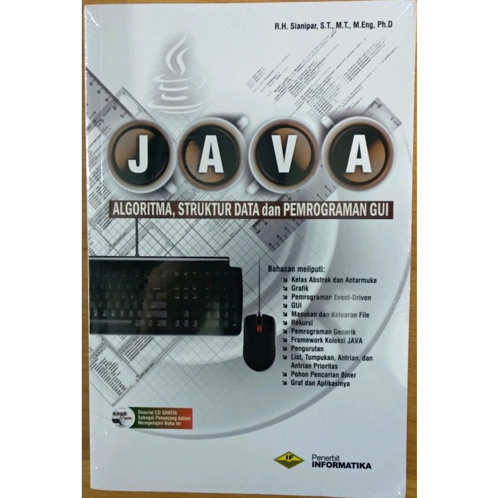 Jual JAVA ALGORITMA STRUKTUR DATA DAN PEMROGRAMAN GUI | Shopee Indonesia