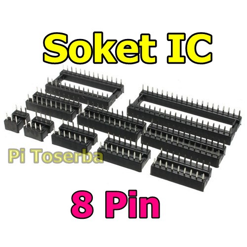 Jual Soket IC 8 pin 2x4 Socket | Shopee Indonesia