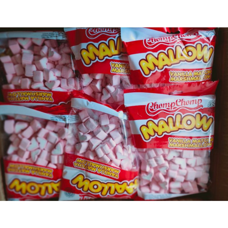 Jual MARSHMALLOW CHOMP CHOMP BENTUK LOVE, BUNGA DAN BEBEK | PERMEN ...