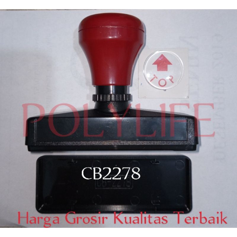 Jual CB 2278 - Gagang Stempel flash otomatis persegi | Shopee Indonesia
