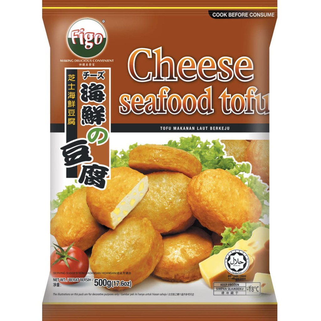 Jual FIGO CHEESE SEAFOOD TOFU 500GR | Shopee Indonesia