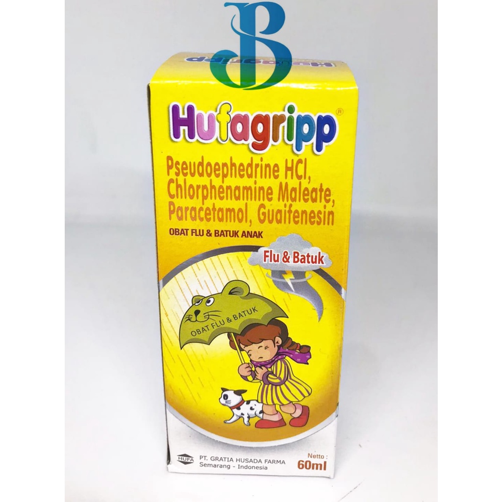 Jual Hufagrip syrup 60 ml Flu & Batuk Anak Sirup 60ml | Shopee Indonesia