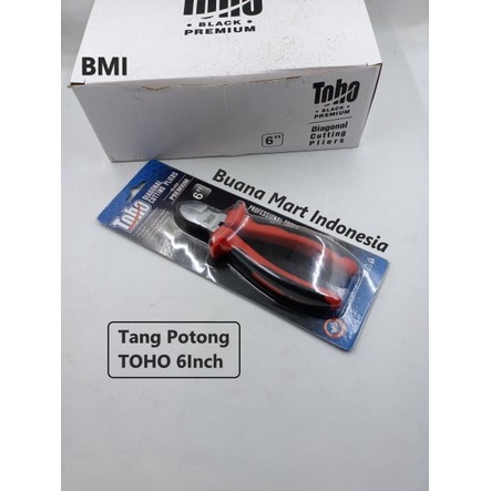 Jual Tang Potong TOHO 6 Inch | Diagonal Cutting Pliers 6" | Shopee Indonesia