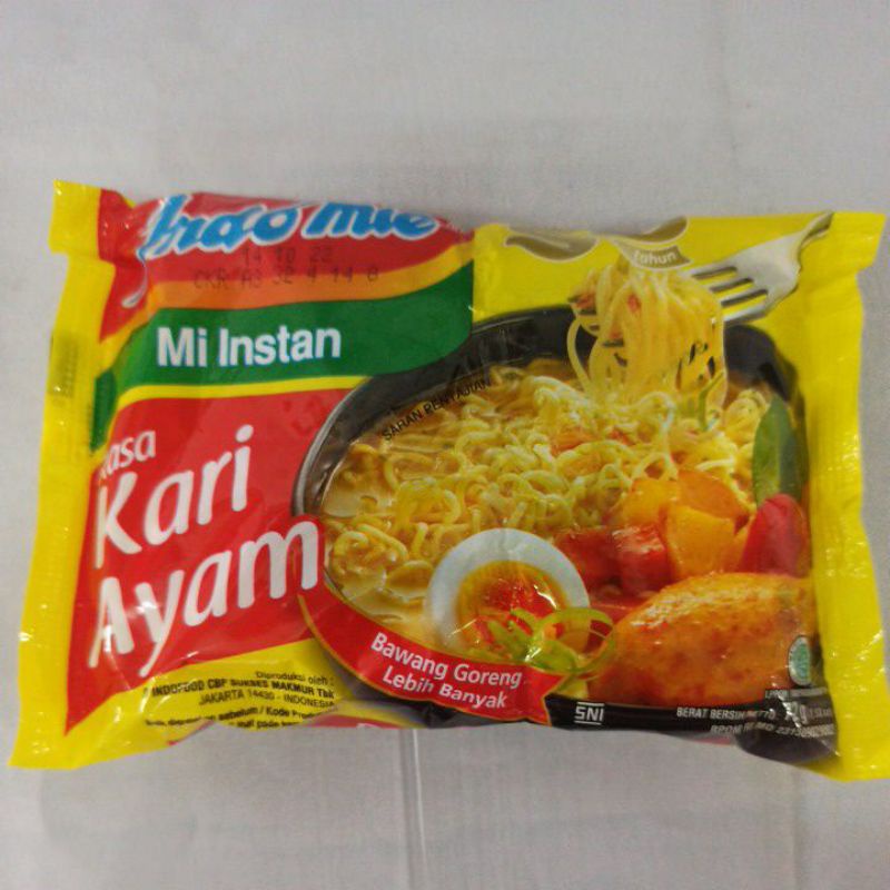Jual INDOMIE KARI AYAM 80GR | Shopee Indonesia