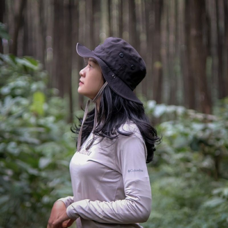 Jual (COD) TOPI RIMBA PRIA WANITA RIPSTOP KOTAK HITAM OUTDOOR ADVENTURE ...