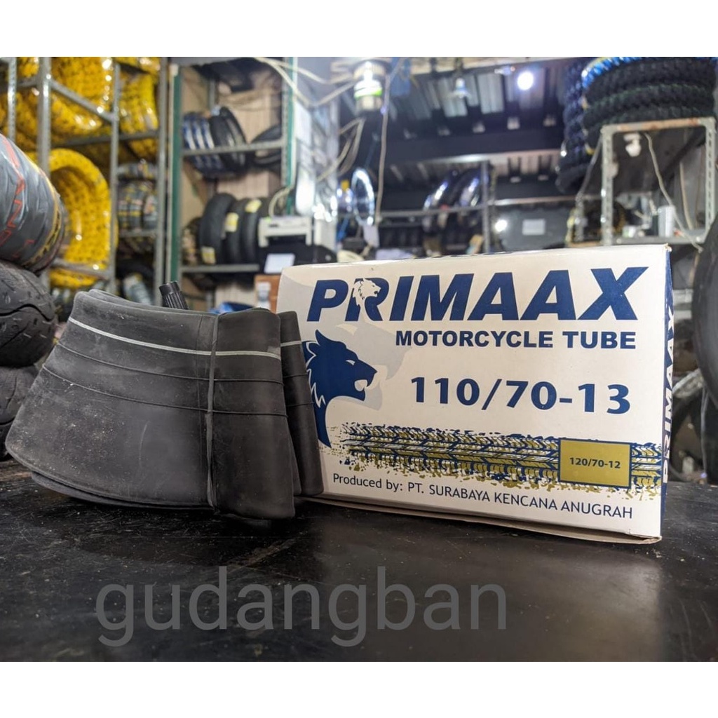 Jual Ban Dalam Premium 110 / 70 - 13 atau 120 / 70 - 13 Primaax Depan ...