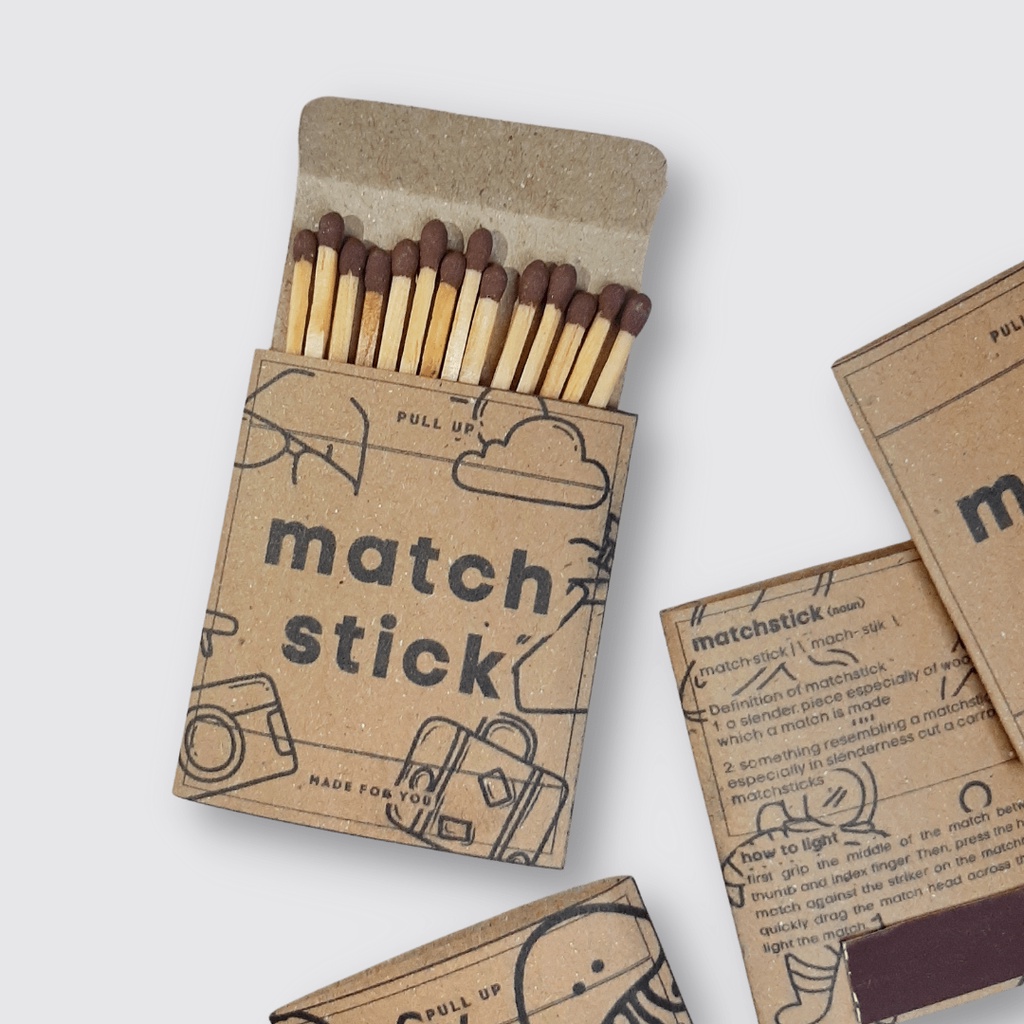 Jual [ 1 PCS | BISA CUSTOM ] KOREK API KAYU LILIN AROMATERAPI ...