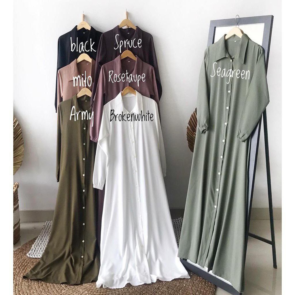 Jual JAYA.Co Gamis Nidia Full Kancing Busui (bahan bisa melar) | Shopee ...