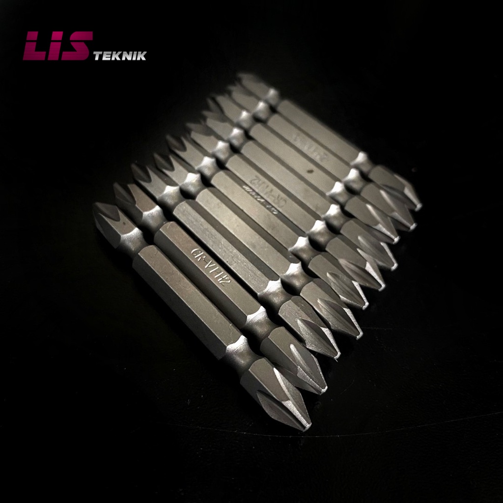 Jual Mata obeng gypsum Murah isi 10pcs / mata bor Screw driver bit ...