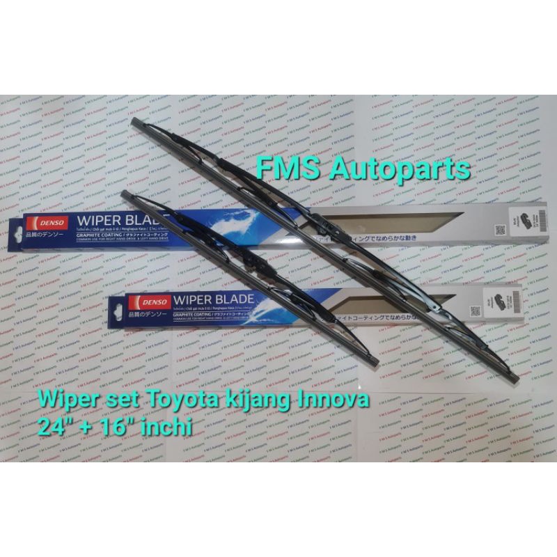Jual Wiper Blade depan DENSO Mobil Toyota Kijang Innova | Shopee Indonesia