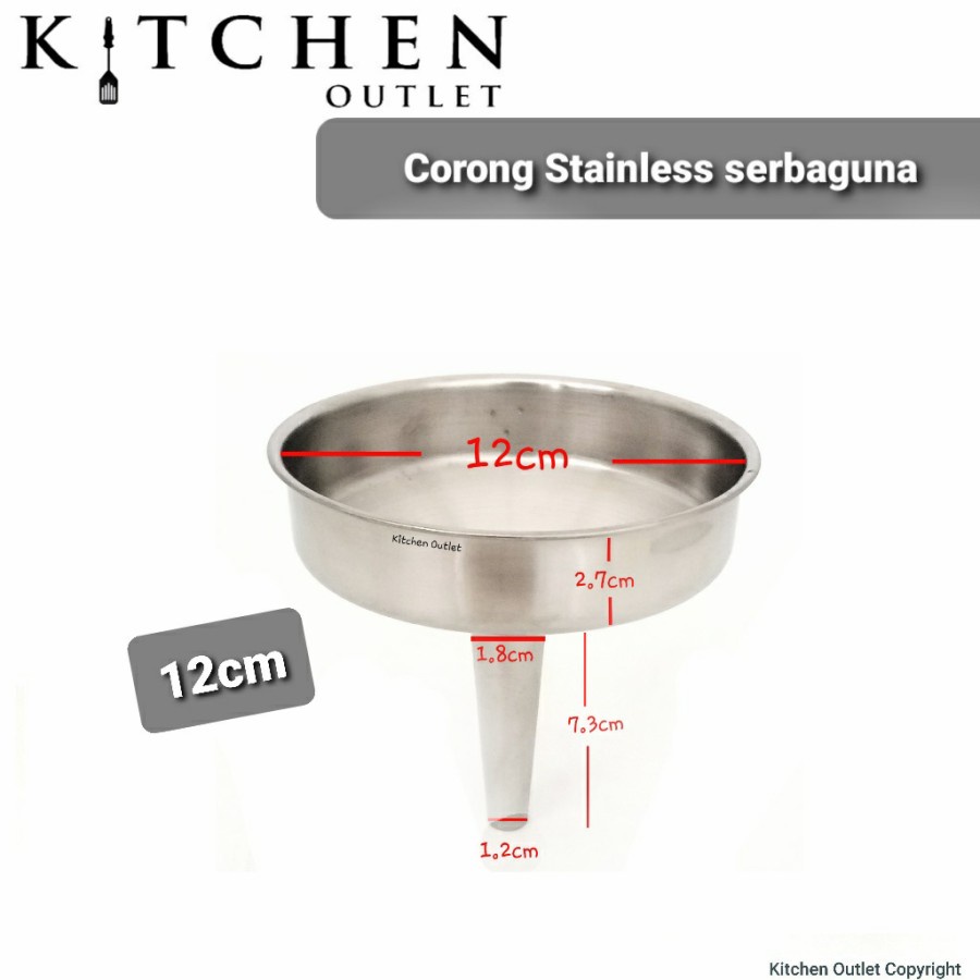 Jual Corong Stainless Serbaguna / Saringan Corong | Shopee Indonesia