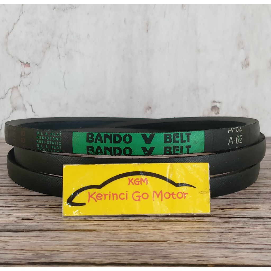 Jual Bando Van Belt A-62 V Belt Tali Kipas A62 Fan Belt Vanbelt Polos | Shopee Indonesia