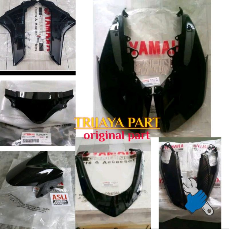 Jual PAKET BODY HALUS NMAX OLD 2015-2019 ORIGINAL YAMAHA HITAM GLOSSY ...