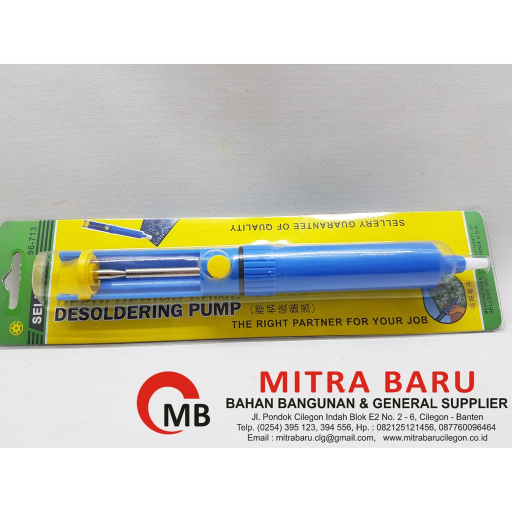 Jual Desoldering Pump / Alat Sedot Timah / Penyedot Timah Sellery ...
