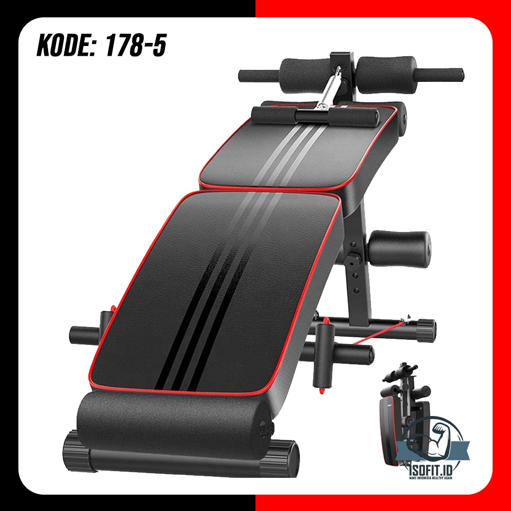 Jual Isofit.id Gym Bench Press Portable / Kursi Alat Fitness bisa ...