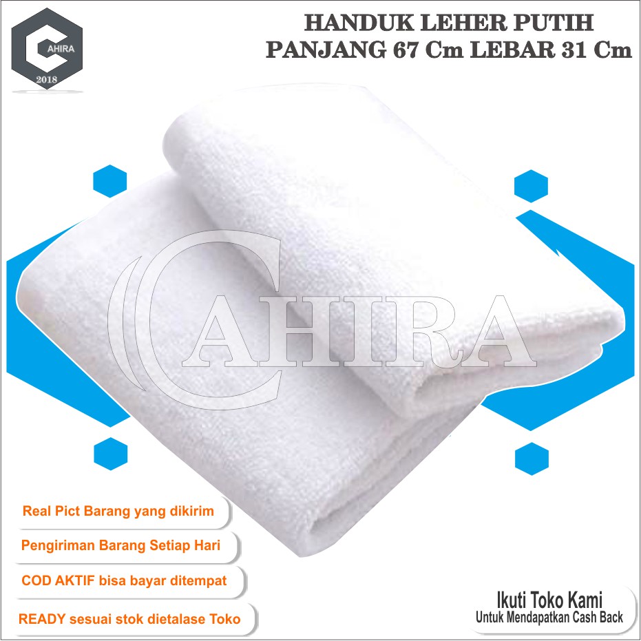 Jual HANDUK LEHER POLOS HANDUK MUKA SAPU TANGAN POLOS PUTIH | Shopee ...