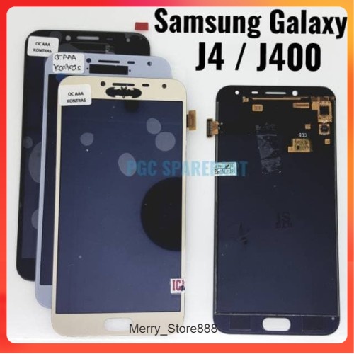Jual LCD TS Touchscreen Fullset Samsung J4 J400 AAA CONTRAS BLACK GOLD ...