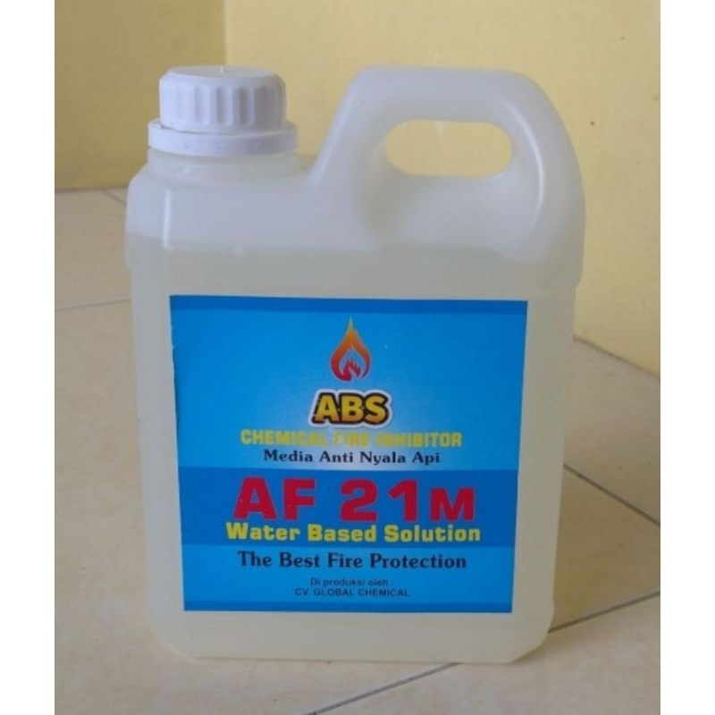 Jual CAIRAN ANTI API ABS AF21M KEMASAN 1 LITER BERSERTIFIKAT | Shopee ...