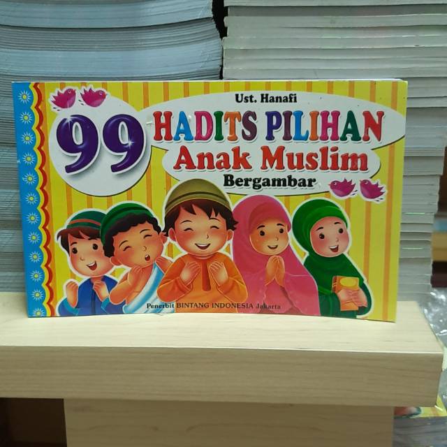Jual 99 hadist pilihan anak muslim bergambar bintang indonesia | Shopee ...
