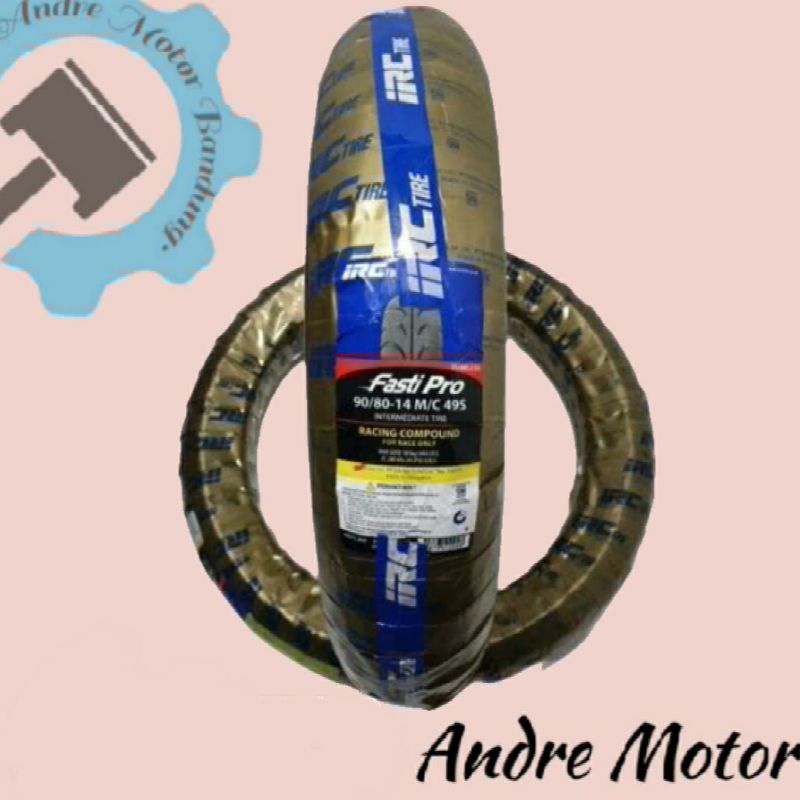 Jual BAN LUAR IRC FASTI PRO MATIC 90/80-14 BALAP,CORNERING per 1 BUAH ...