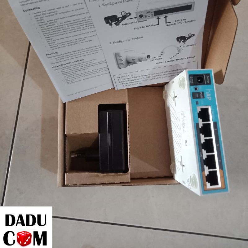 Jual MIKROTIK HAP RB951 UI 2ND | Shopee Indonesia