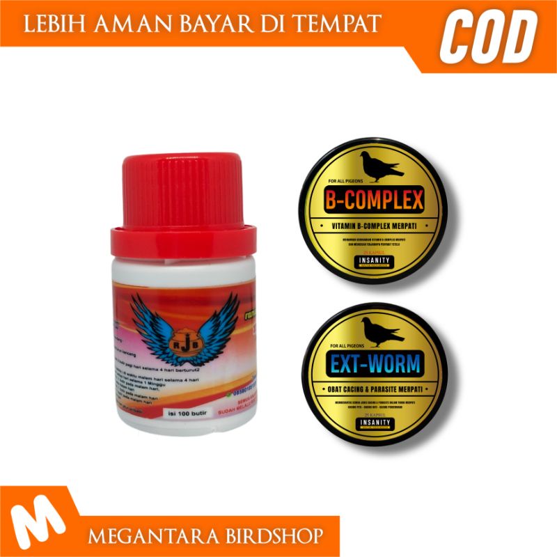 Jual PAKET HEMAT JAMU RJB VITAMIN B-COMPLEX DAN OBAT CACING | Shopee ...