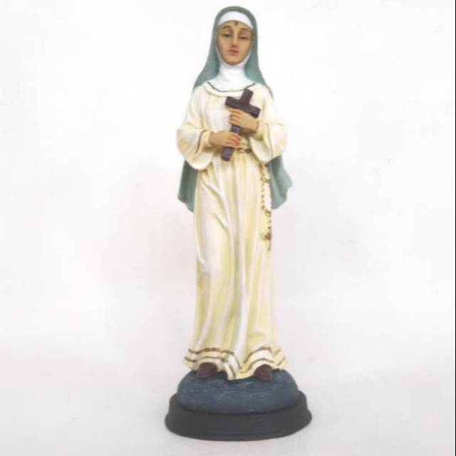Jual Patung Santa Rita dari Roccaporena 30 cm Biarawati Agustinus ...