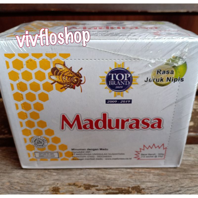 Jual Madu Madurasa (Kemasan Box isi 12 sachet @ 25 gram) | Shopee Indonesia