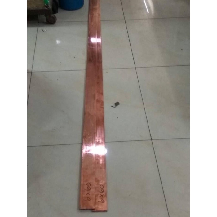 Jual Byako | Bus Bar Plat Tembaga 6 X 60 Mm Atau Busbar 4 Meter ...