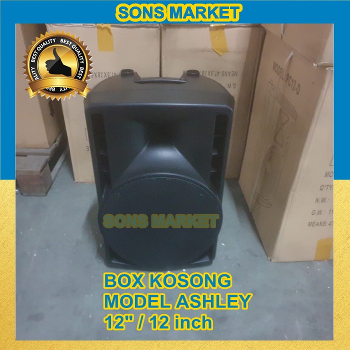 Jual Box speaker fiber plastik 12 inch model ASHLEY Import/box kosong ...