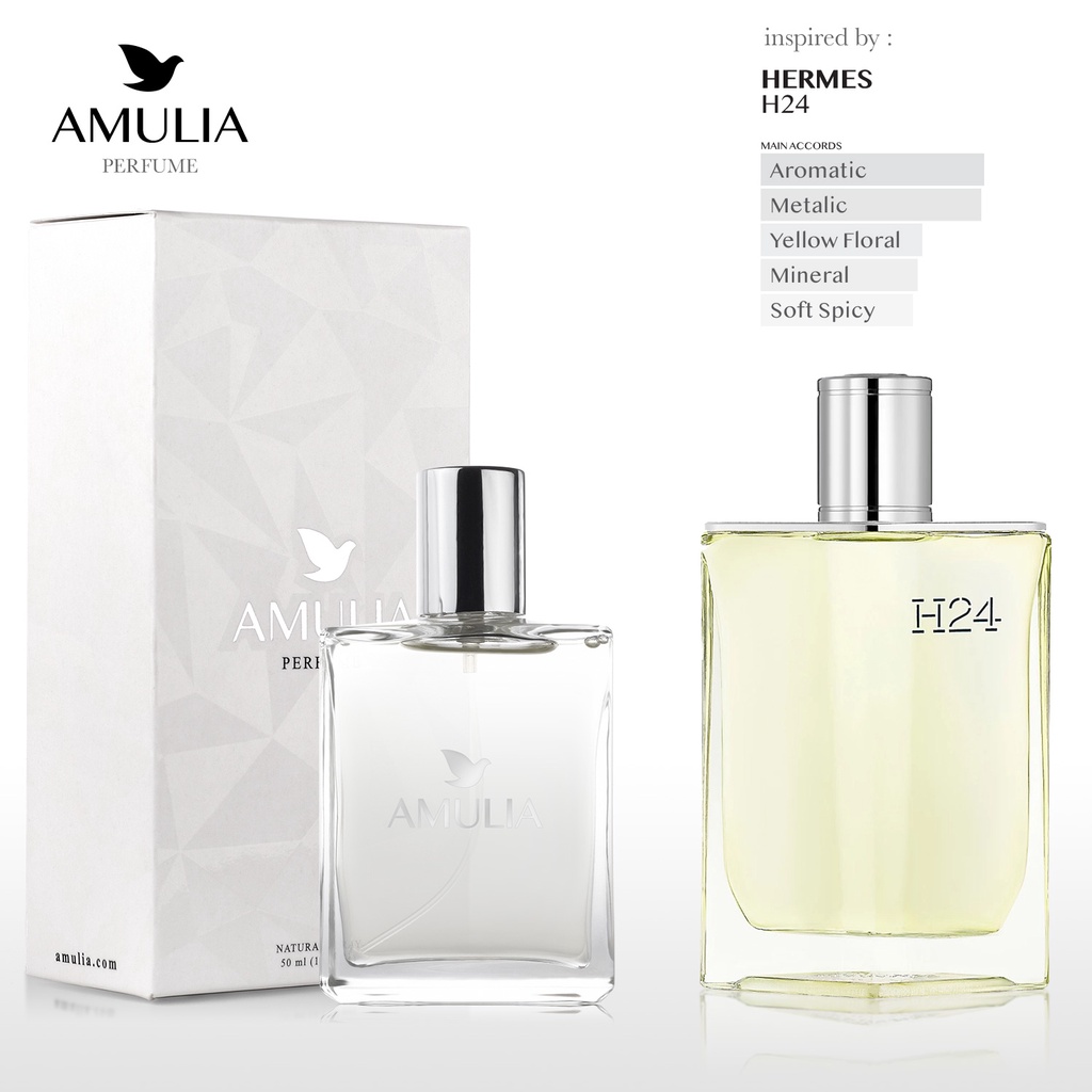 Jual Amulia Parfum Aroma Inspirasi H H24 Parfum Pria | Shopee Indonesia