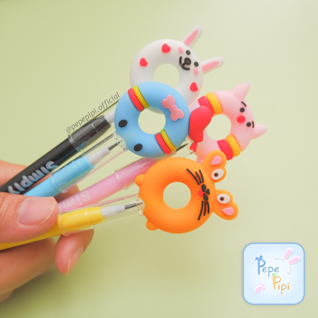 Jual Pensil Susun Donat Simply Peluru Lantu Susun Bensia Refill Isi