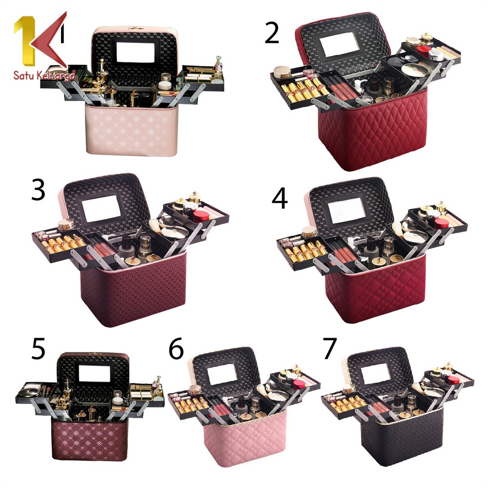 Jual Satu Keluarga Box Make Up K1 Kotak Kosmetik / Beauty Case / Tas ...