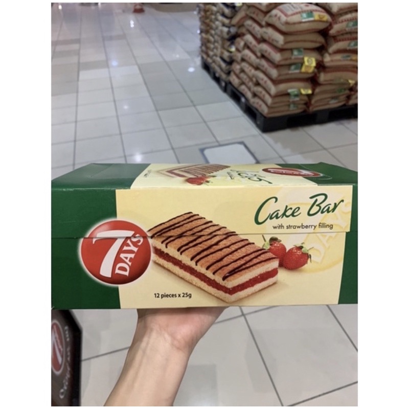 Jual 7 days cake bar strawberry | Shopee Indonesia