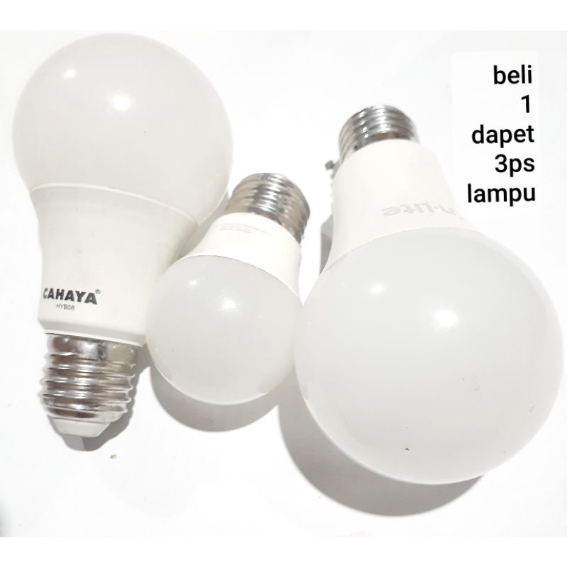 Jual lampu led off bahan/led off bahan/lampu bekas/paket hemat | Shopee ...