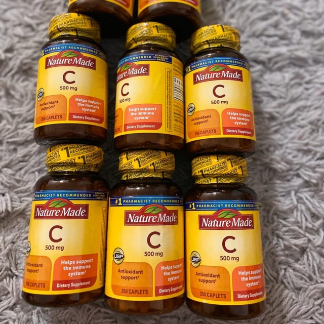 Jual Nature Made C 500mg (250 Tablets) | Shopee Indonesia