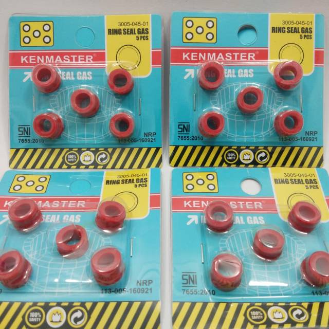 Jual karet gas set 5pc - pengaman keret tabung gas kenmaster | Shopee ...