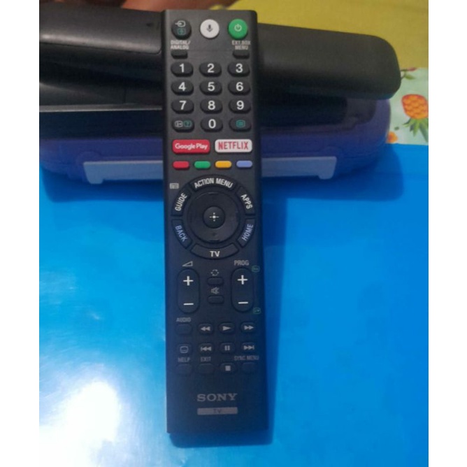 Jual REMOTE REMOT SMART TV LED LCD SONY RMF-TX310P ORI ASLI | Shopee ...