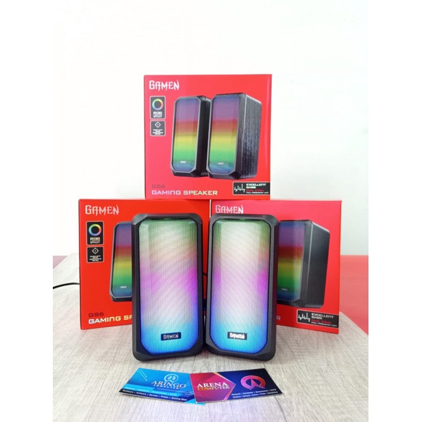 Jual Speaker GAMEN GS6 BLACK | Shopee Indonesia