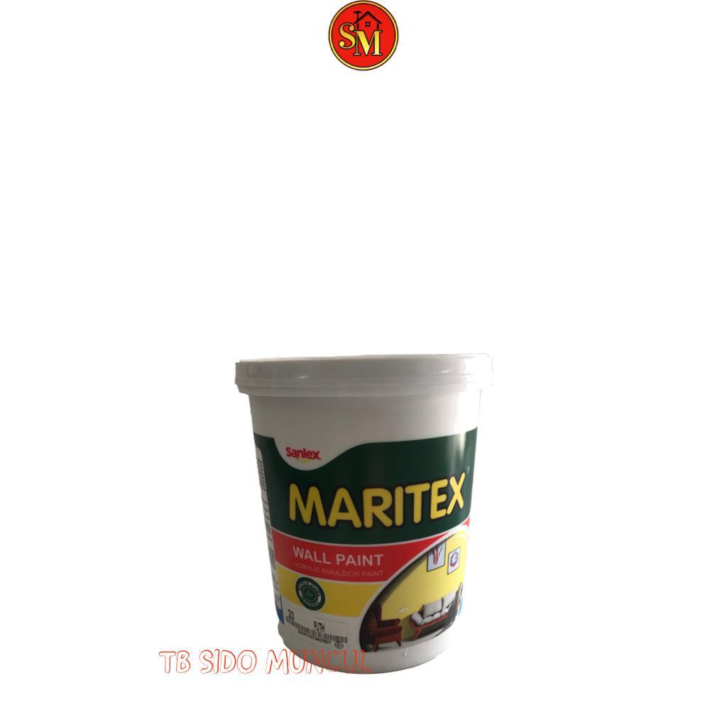 Jual Cat tembok interior 1kg / 0,8kg Maritex | Shopee Indonesia