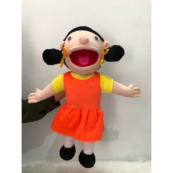 Jual Boneka Squid Game | Boneka Muppet Karakter Squidgame | Boneka ...