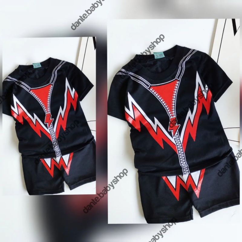 Jual SETELAN KOSTUM BOBOIBOY ANAK LAKI LAKI API/AIR/DAUN/ORI/PETIR ...