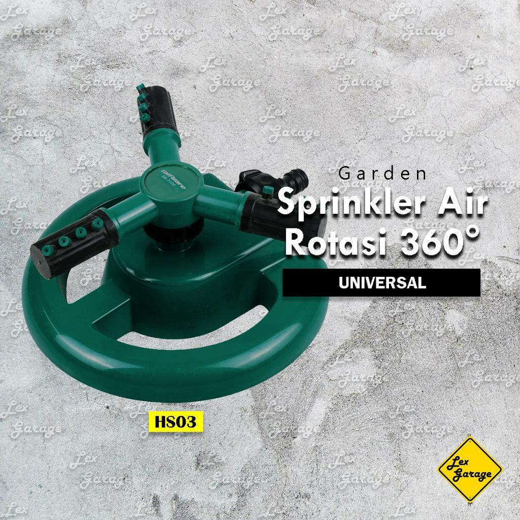 Jual Sprinkler Air Taman 360 Derajat Impact Penyiram Tanaman Otomatis ...